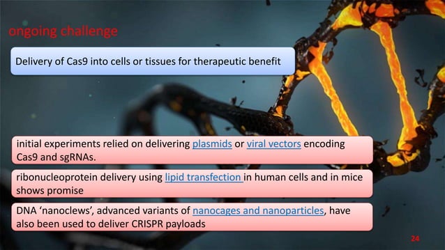 CRISPR-Cas systems and applications | PPTX | Programming Languages | Computing