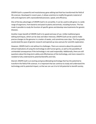 CRISPR | DOCX