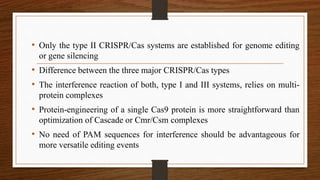 Crispr cas system | PPTX