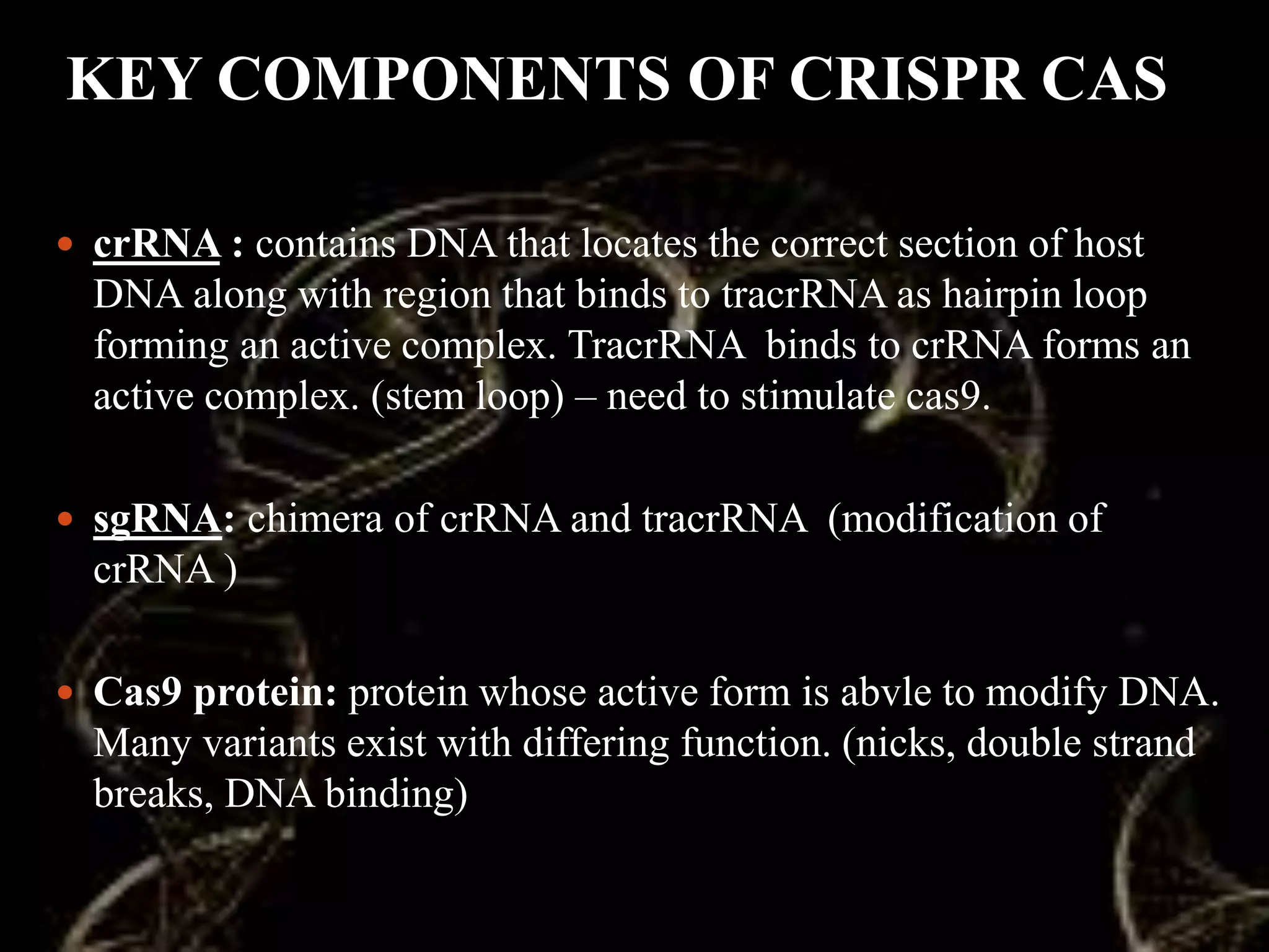 Crispr cas | PPTX