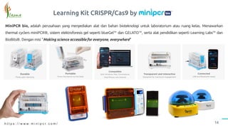 CRISPR Cas9 by Mini PCR untuk kuliah rekgen | PDF