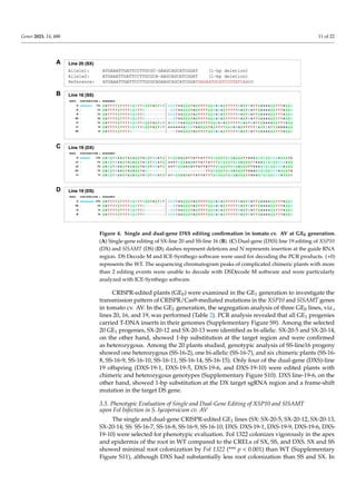 CRISPR-Cas9-Mediated Mutation in XSP10 and SlSAMT Genes Impart Genetic Tolerance to Fusarium ...