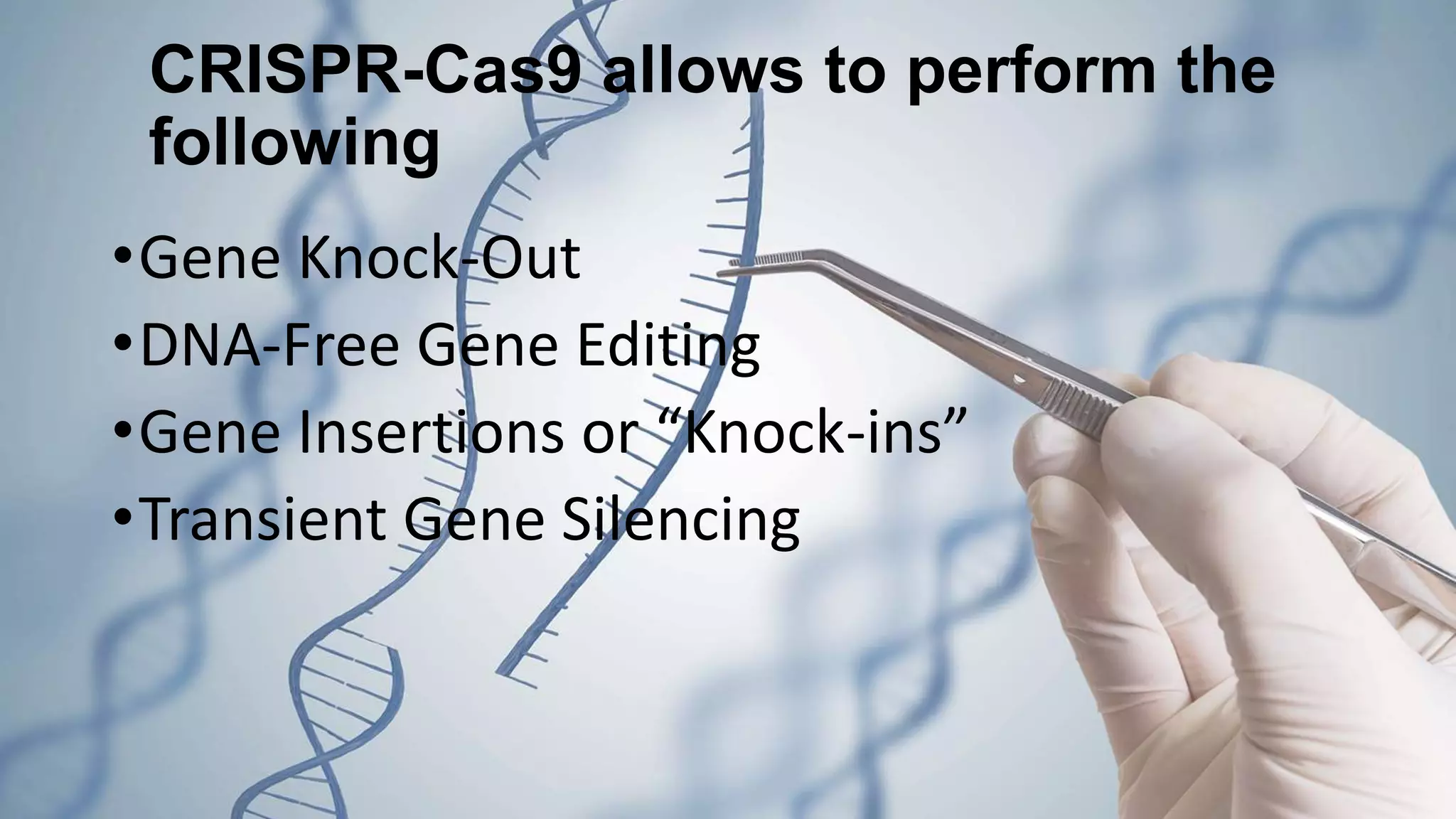 CRISPR A Genome Editing Tool | PPTX