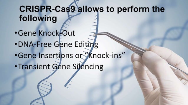 CRISPR A Genome Editing Tool | PPTX