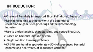 CRISPR A Genome Editing Tool | PPTX