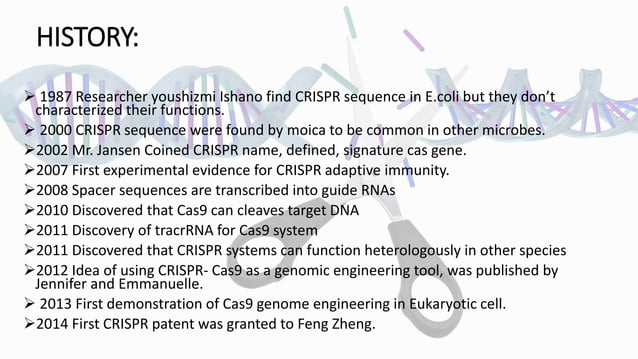 CRISPR A Genome Editing Tool | PPTX