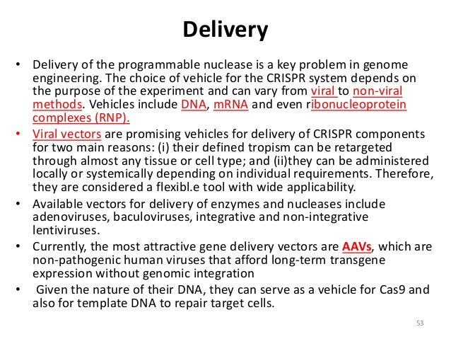 Crispr cas9 and applications of the technology