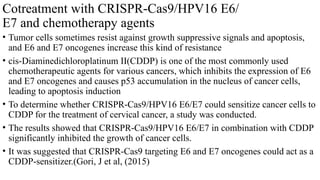 Gene Editing tool CRISPR-Cas9 Presantations | PPTX