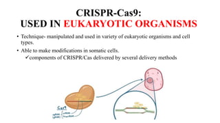 Crispr-Cas9 technology | PPTX