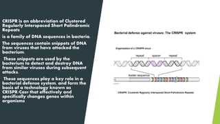 Crispr cas9 technology | PPTX