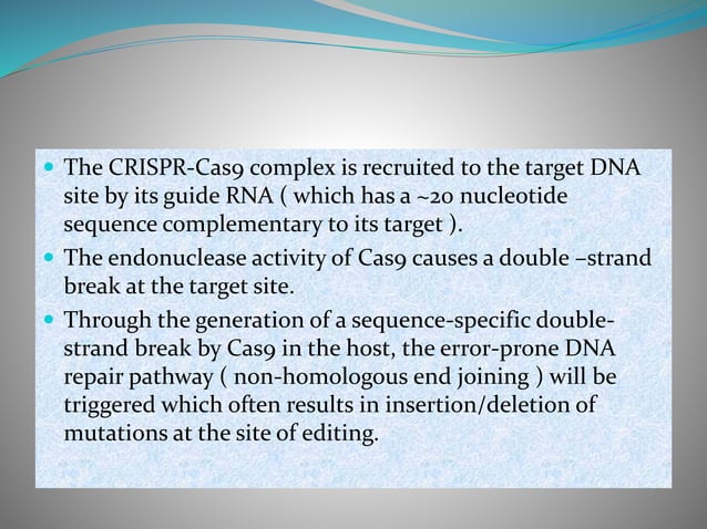 Crispr cas system | PPTX | Programming Languages | Computing