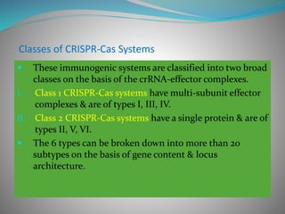 Crispr cas system | PPTX