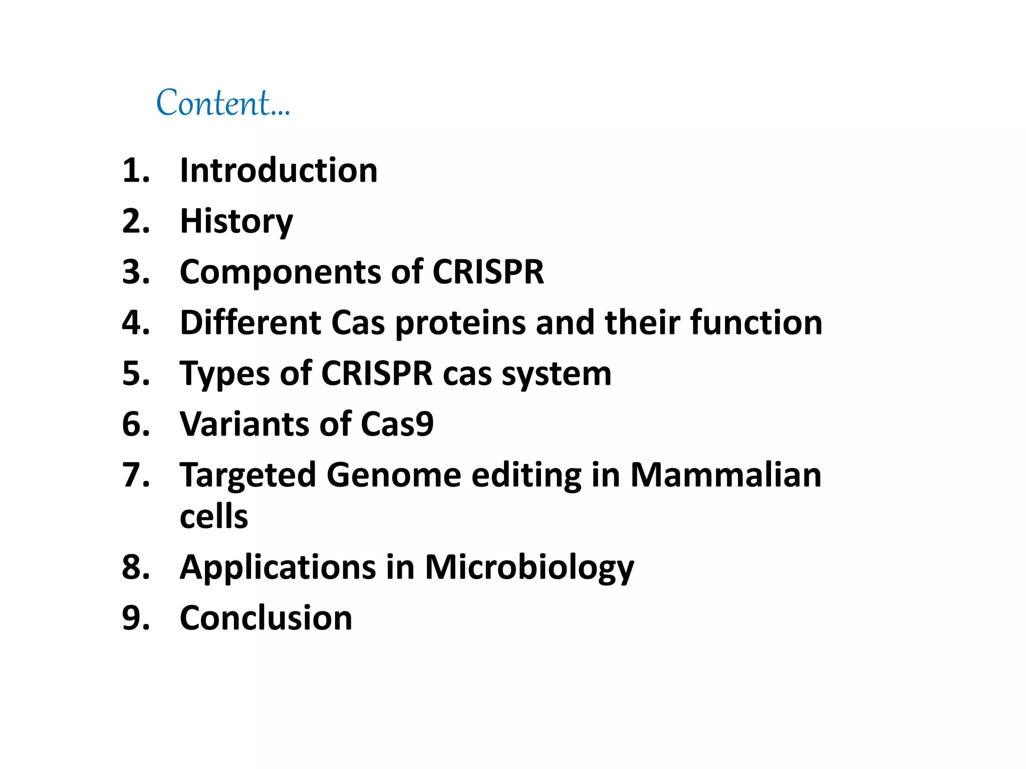 Crispr m.raveendra reddy | PPTX