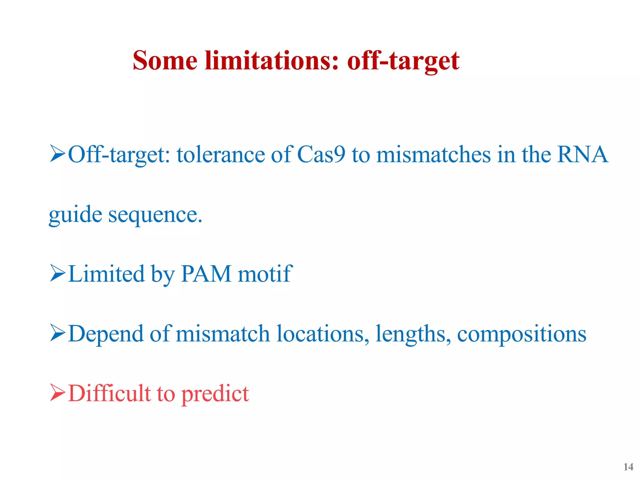 Crispr m.raveendra reddy | PPTX