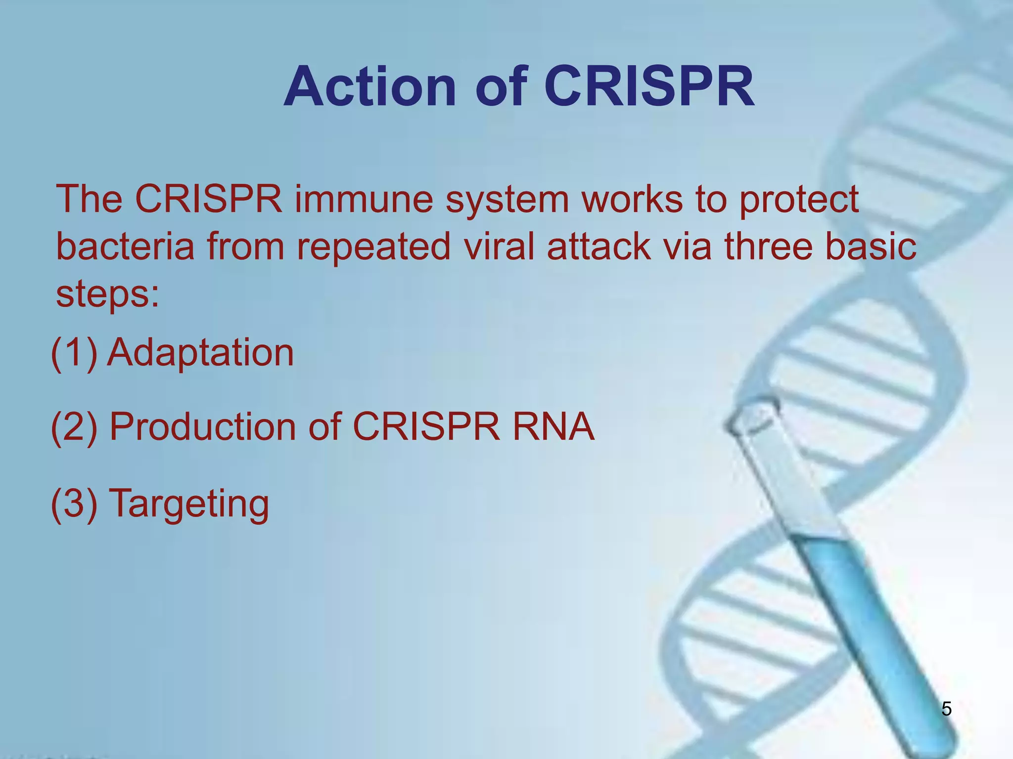 CRISPR technology -A revolutionary discovery | PPTX