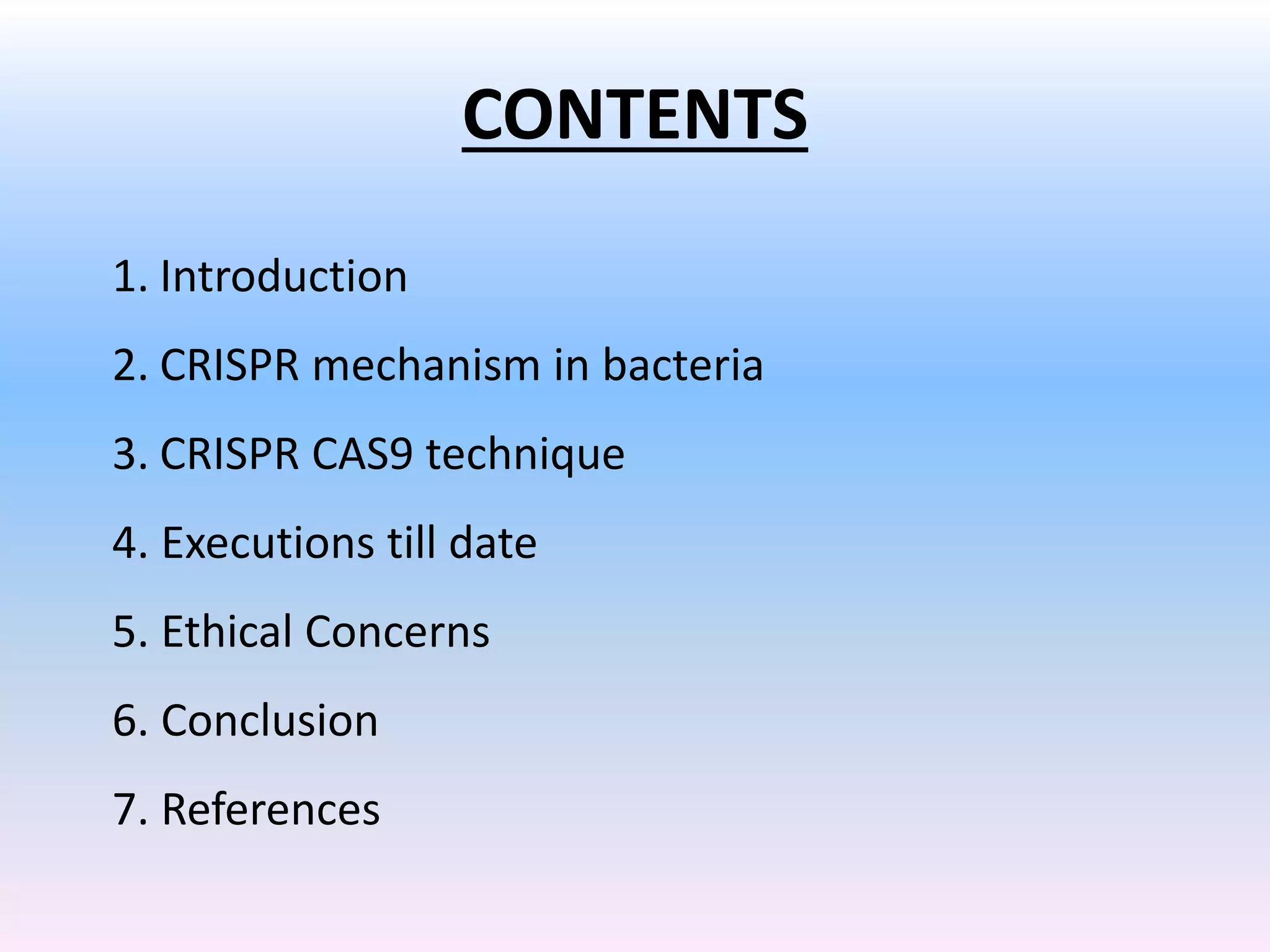 CRISPR CAS9 technique | PPTX