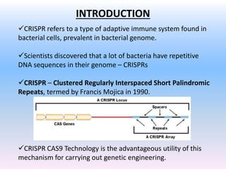 CRISPR CAS9 technique | PPTX