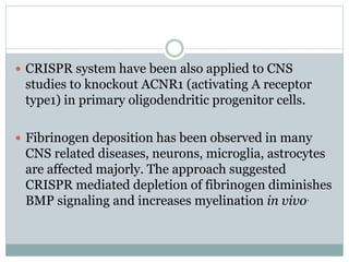 Crispr cas9 ( a overview) | PPTX