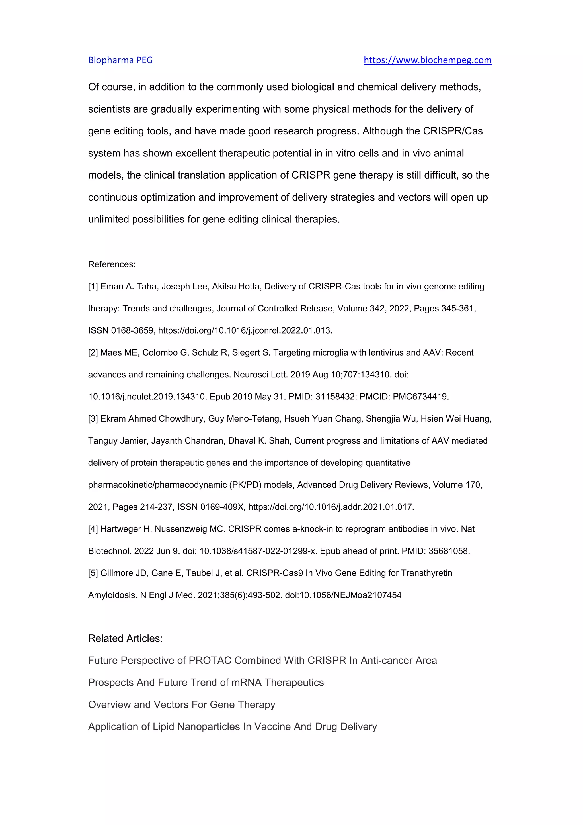 CRISPRCas9 Gene Therapy Delivery Strategies.pdf