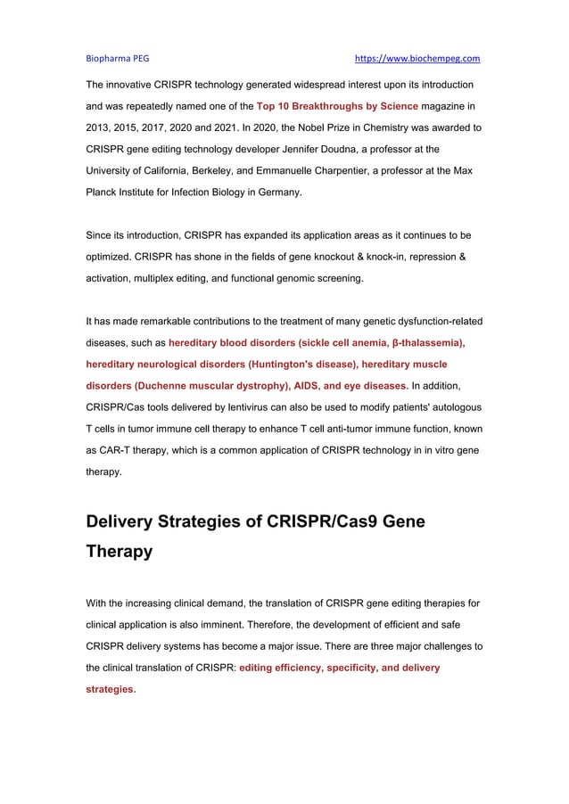 CRISPRCas9 Gene Therapy Delivery Strategies.pdf
