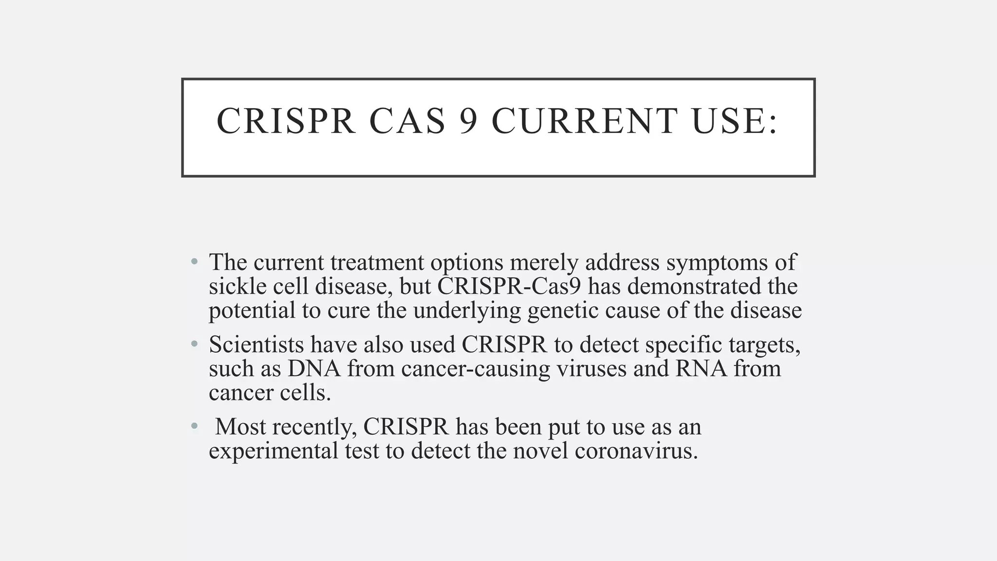 CRISPR Cas 9 TECHNOLOGY | PPTX