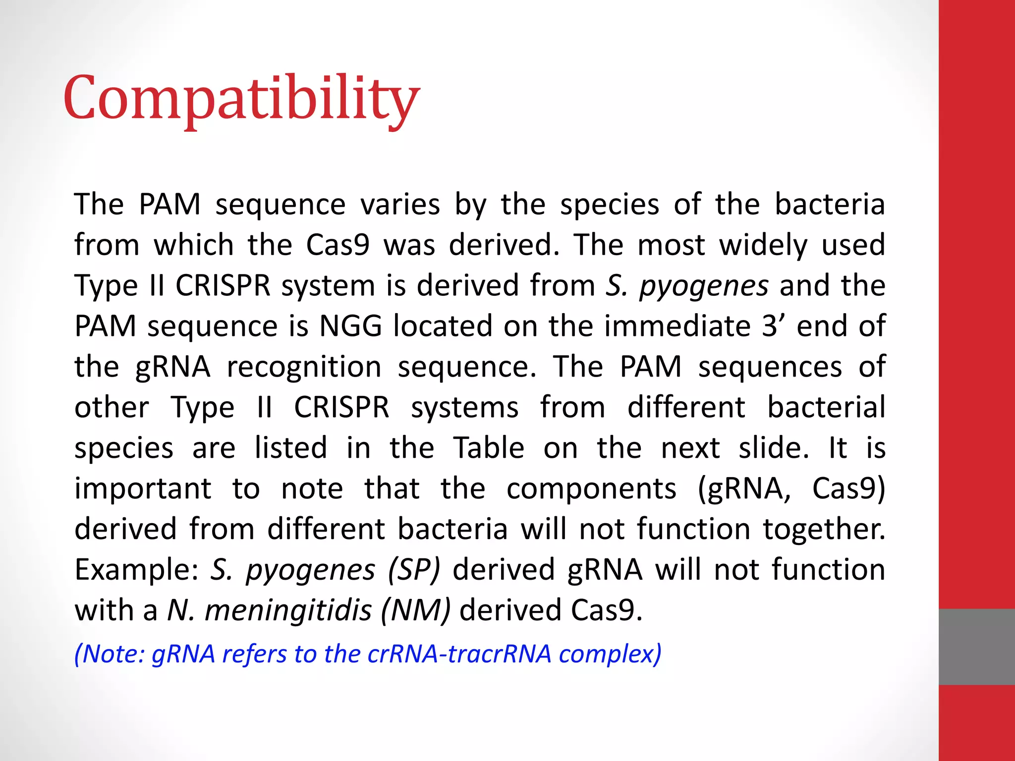 PRINCIPLE OF CRISPR GENOME EDITING | PPTX