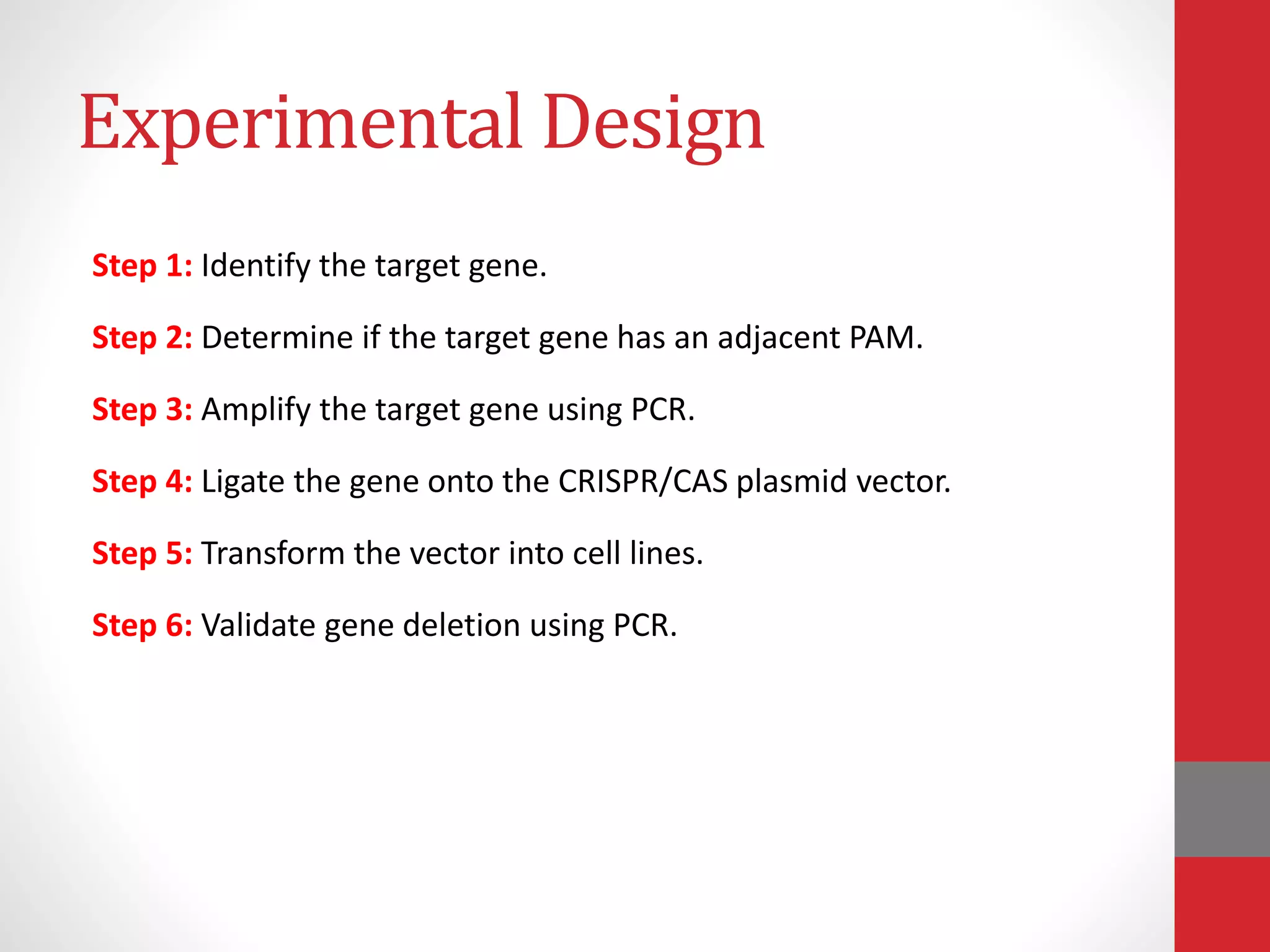 PRINCIPLE OF CRISPR GENOME EDITING | PPTX