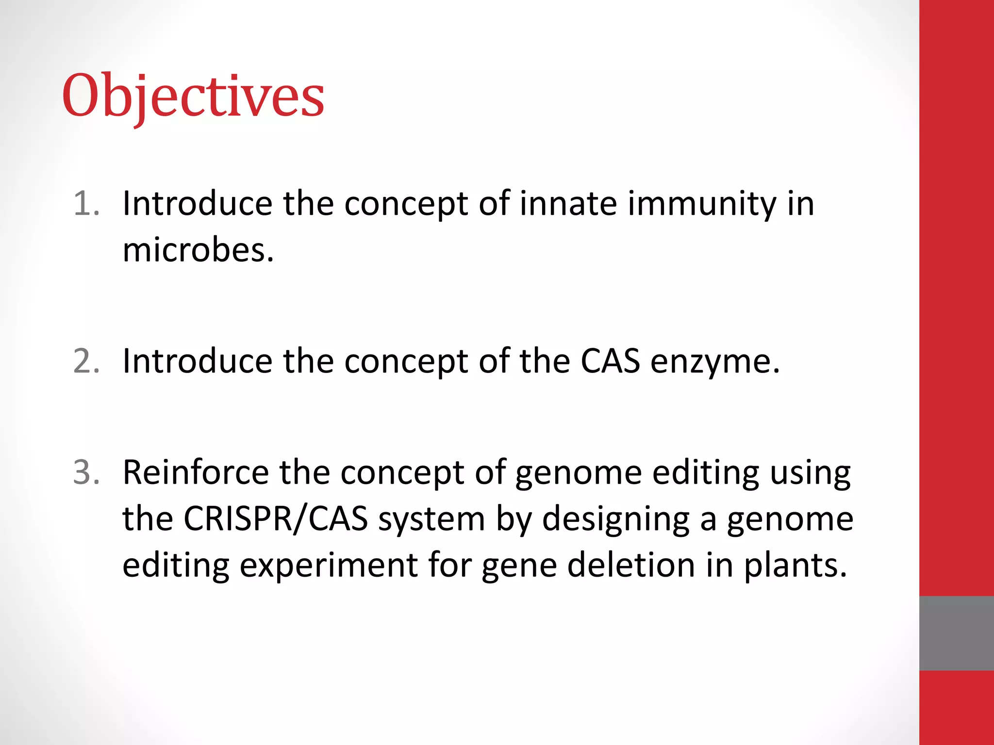 PRINCIPLE OF CRISPR GENOME EDITING | PPTX