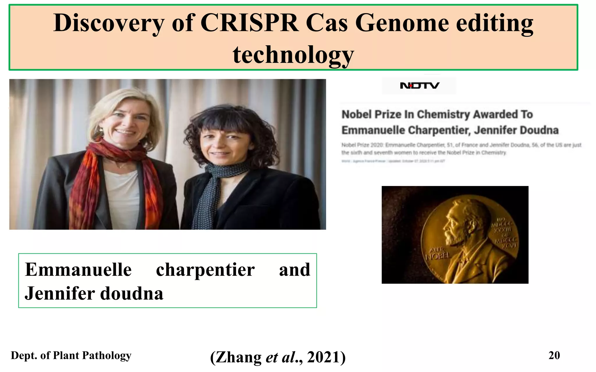 CRISPR Cas technology in Plant Disease Management.pptx