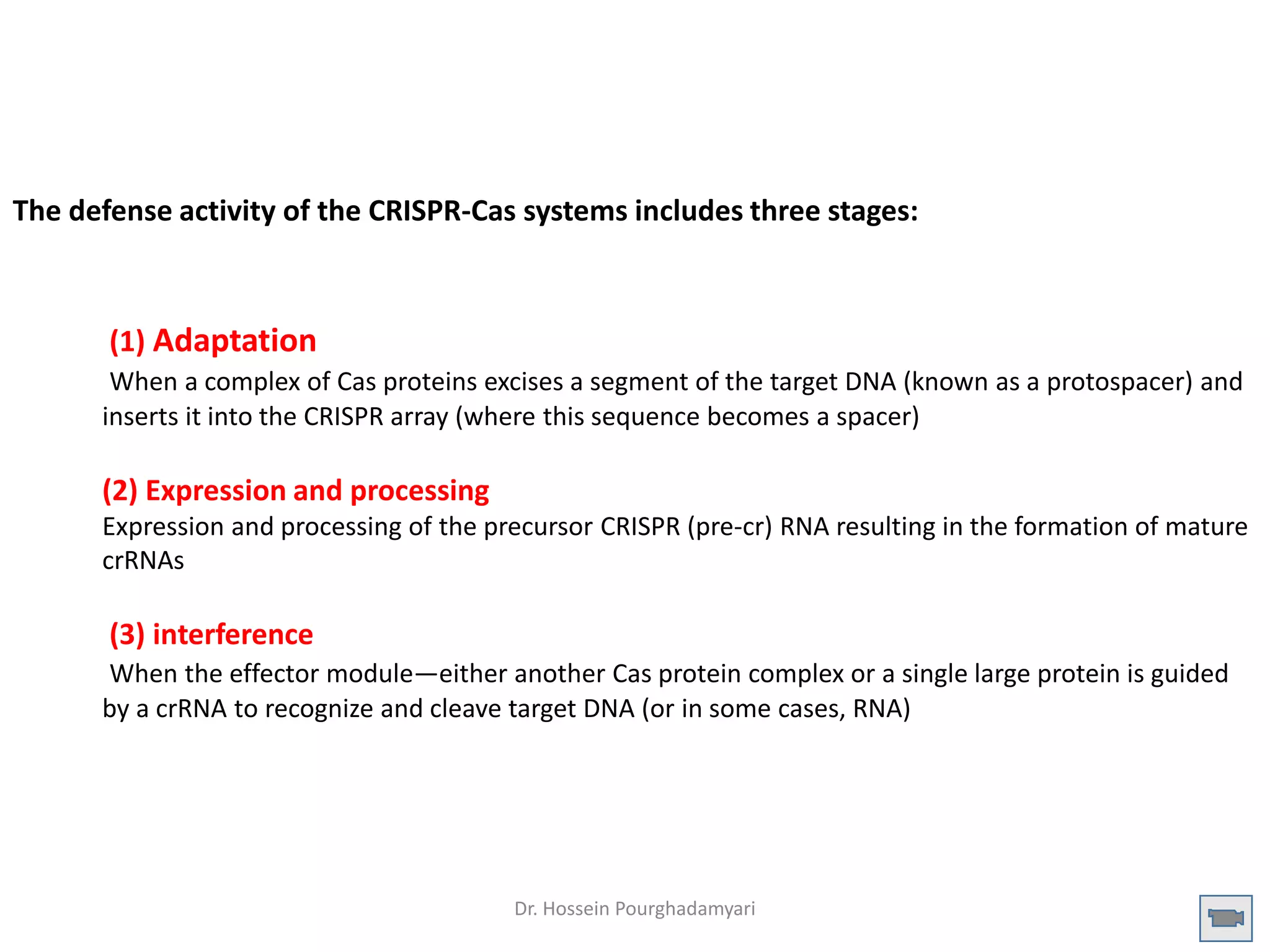CRISPR Cas System concept | PPTX