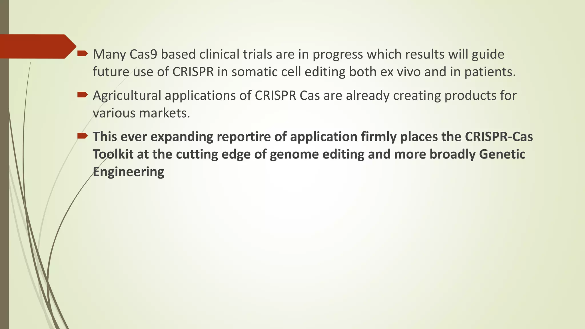 Crispr guides the_future_of_genetic_engineering[1] | PPTX