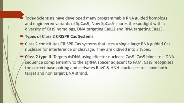 Crispr guides the_future_of_genetic_engineering[1] | PPTX | Programming ...