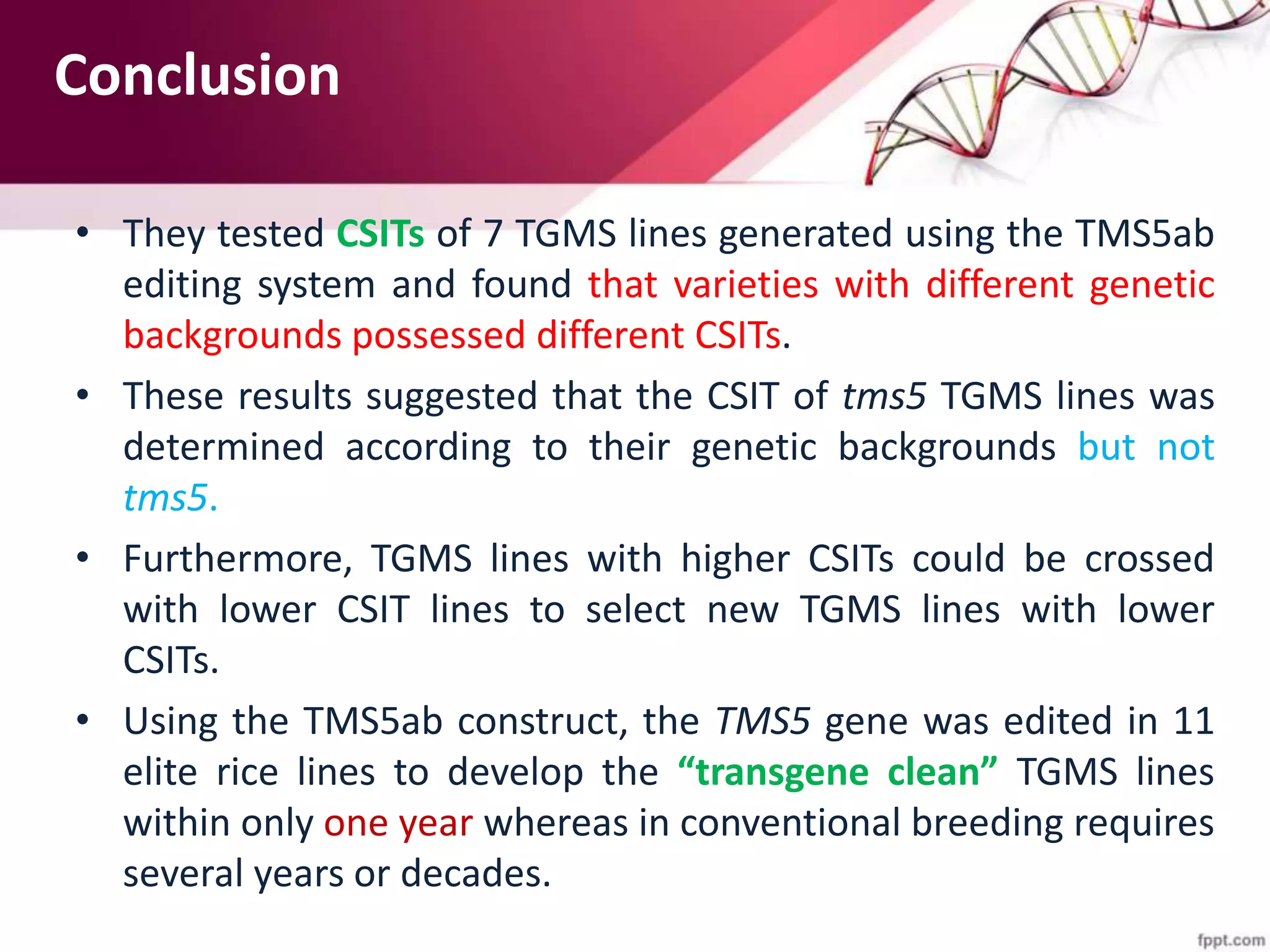 CRISPR in crop Improvement, CRISPR/Cas Genome editing tool | PPTX