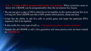 CRISPRs | PPT