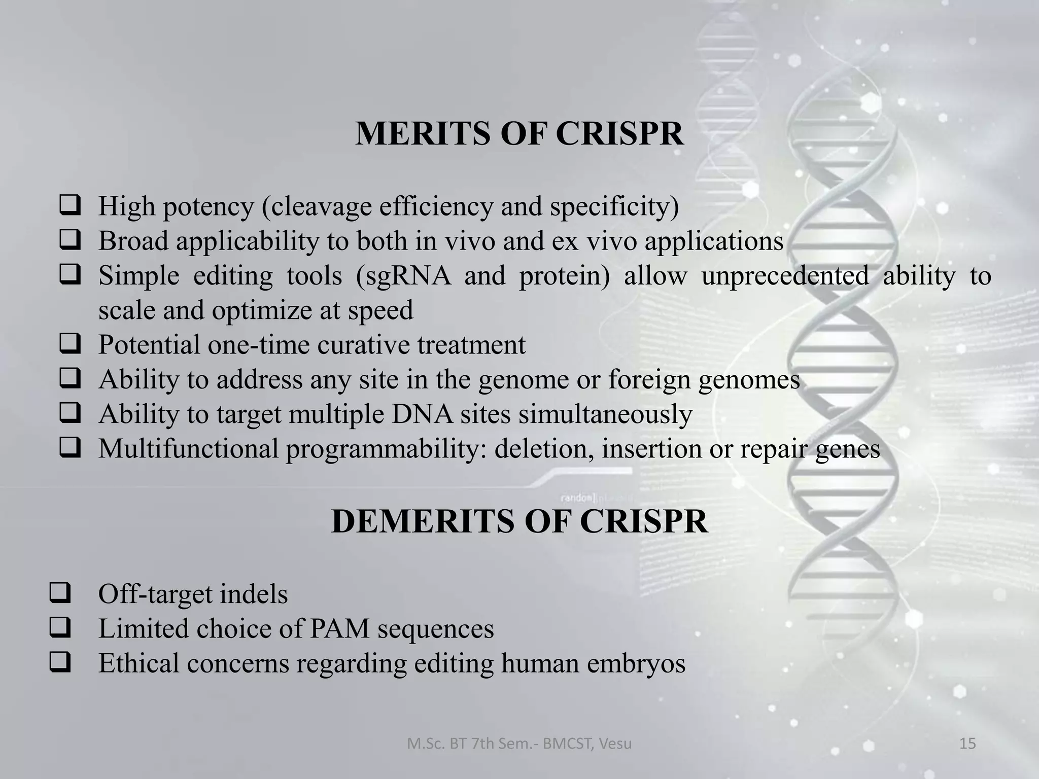 CRISPR Technology | PPTX