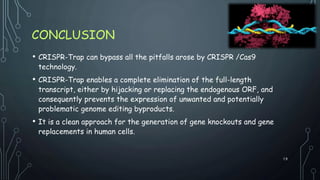 Crispr trap | PPT
