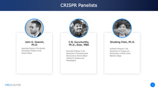 CRISPR: Opportunities and Challenges Webinar | PDF