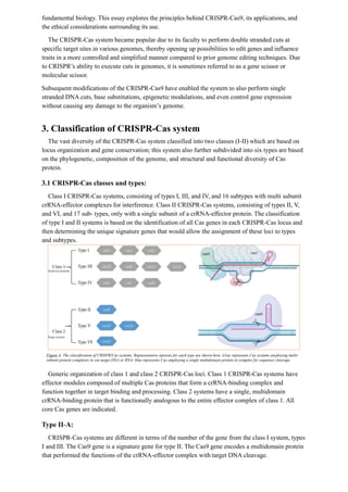 CRISPR-Cas9: History, mechanism, applications and future of genetic ...
