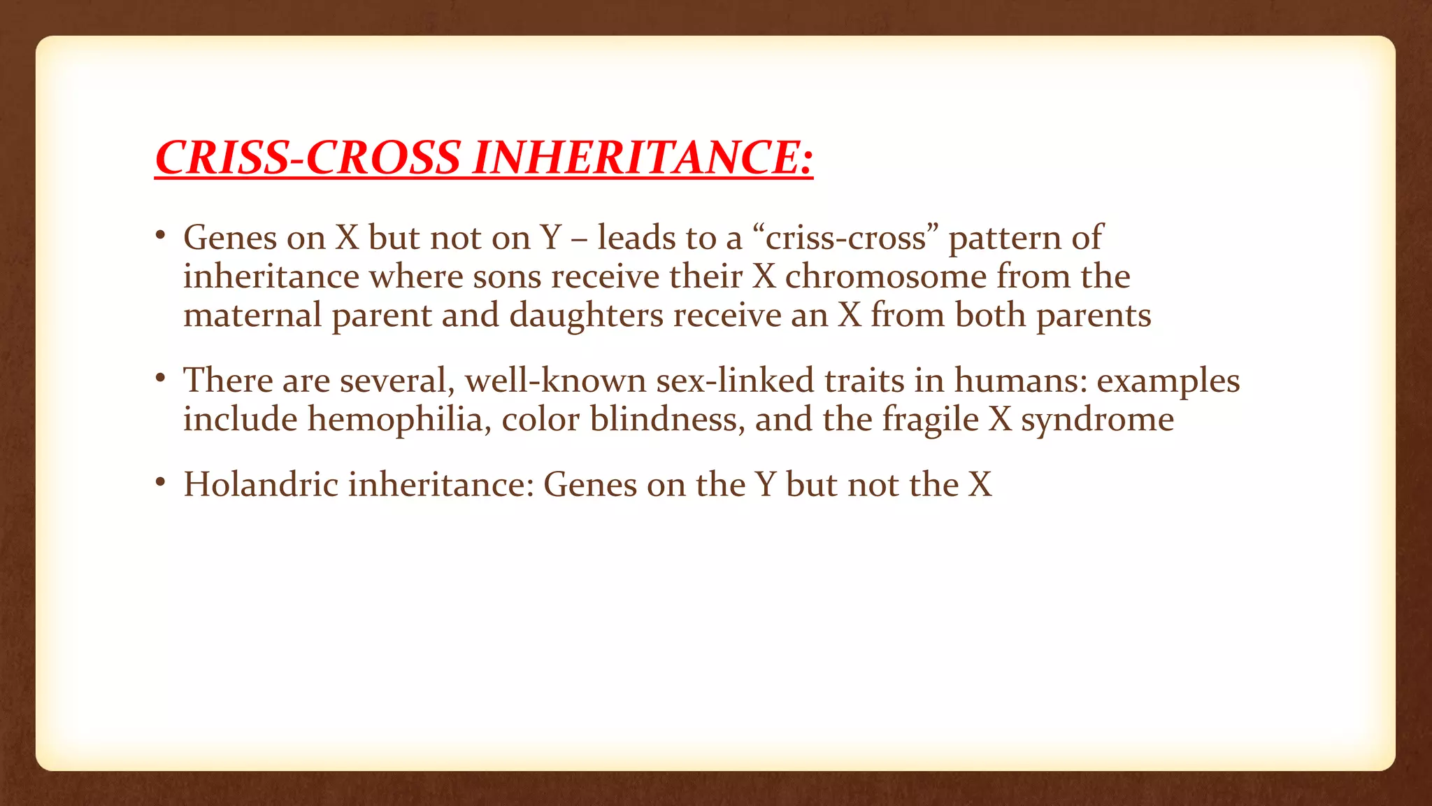 Criss cross inheritance | PPT