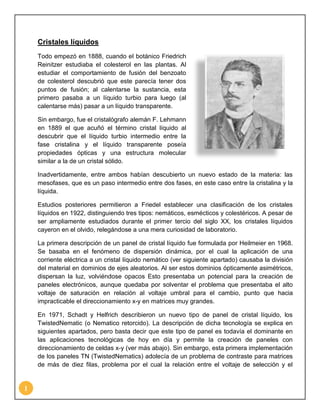 Cristales líquidos | DOCX