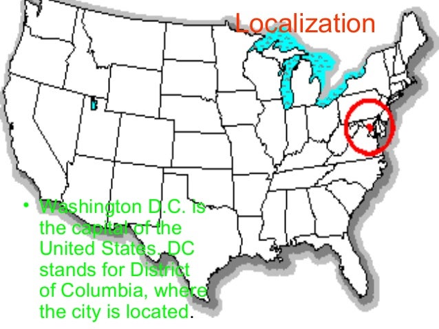Where Is Washington Dc Located On The United States Map - United States Map