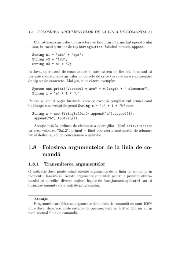 Cristian frasinaru curs practic de java | PDF