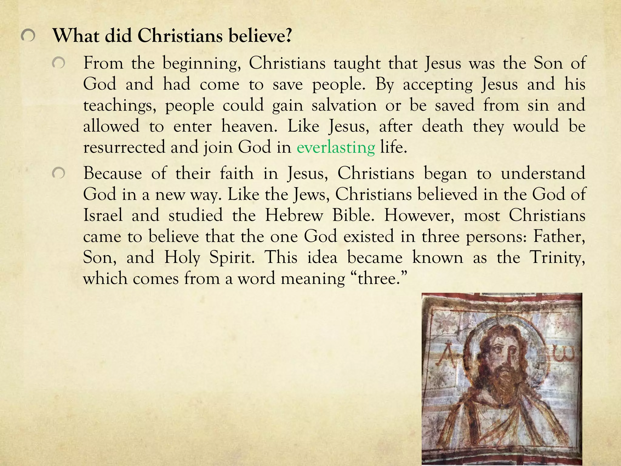 2.2 The Rise of Christianity | PPT