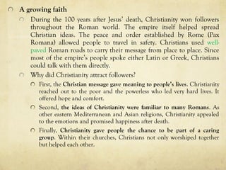 2.2 The Rise of Christianity | PPT