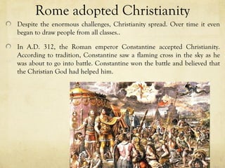 2.2 The Rise of Christianity | PPT
