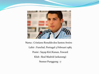 Cristiano ronaldo | PPTX
