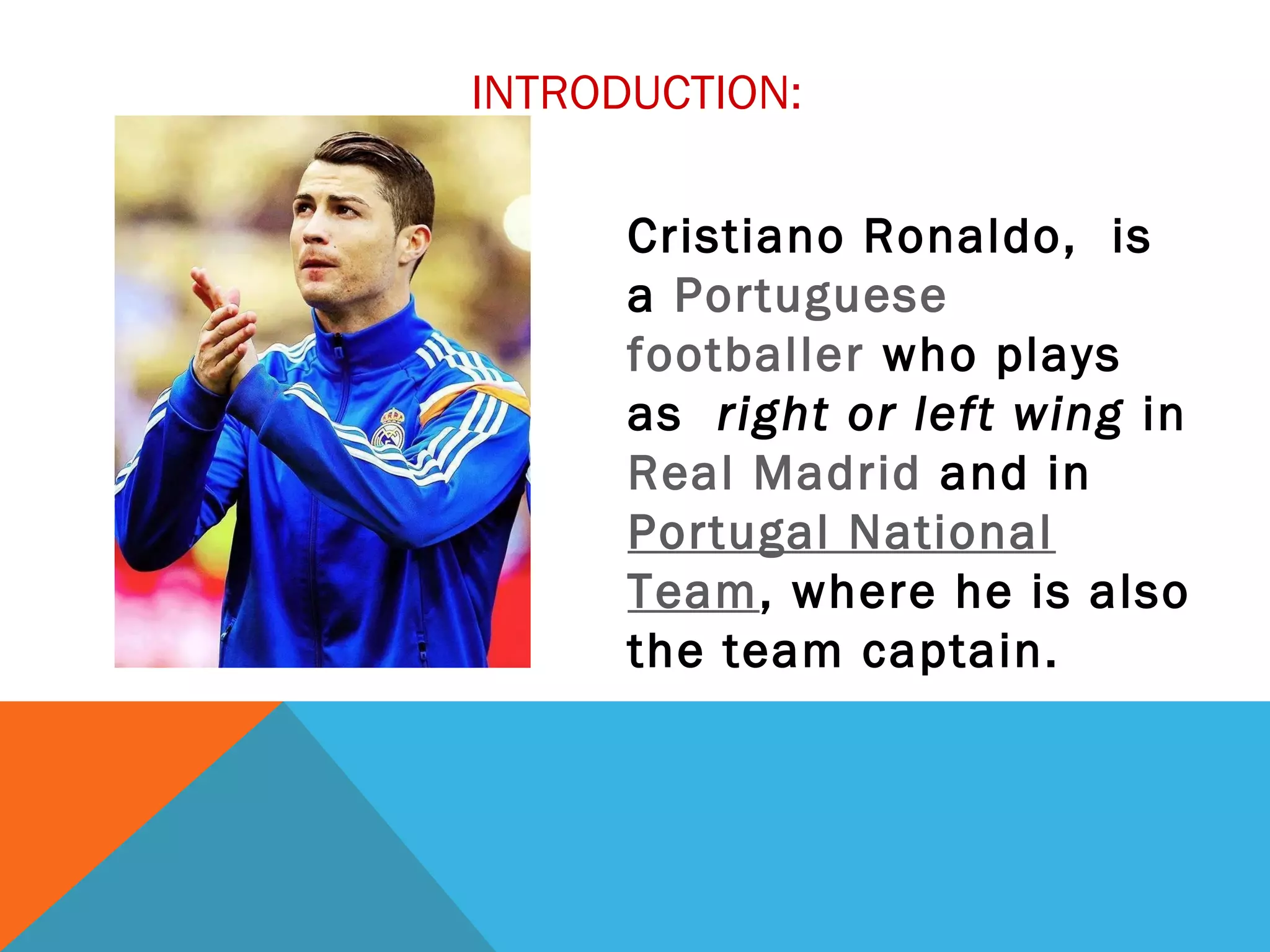 Cristiano Ronaldo byvimal | PPT