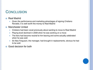 Transferring Cristiano Ronaldo Presentation | PPT