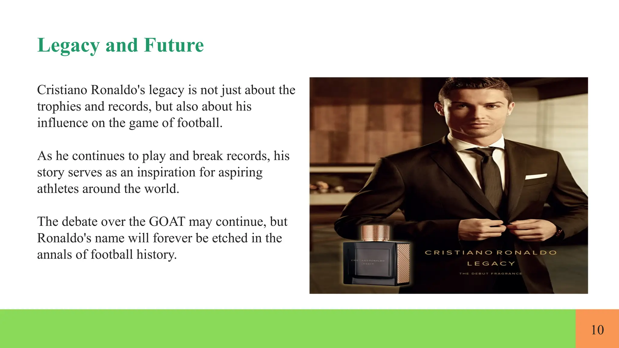 Cristiano Ronaldo the greatest of all time | PPTX