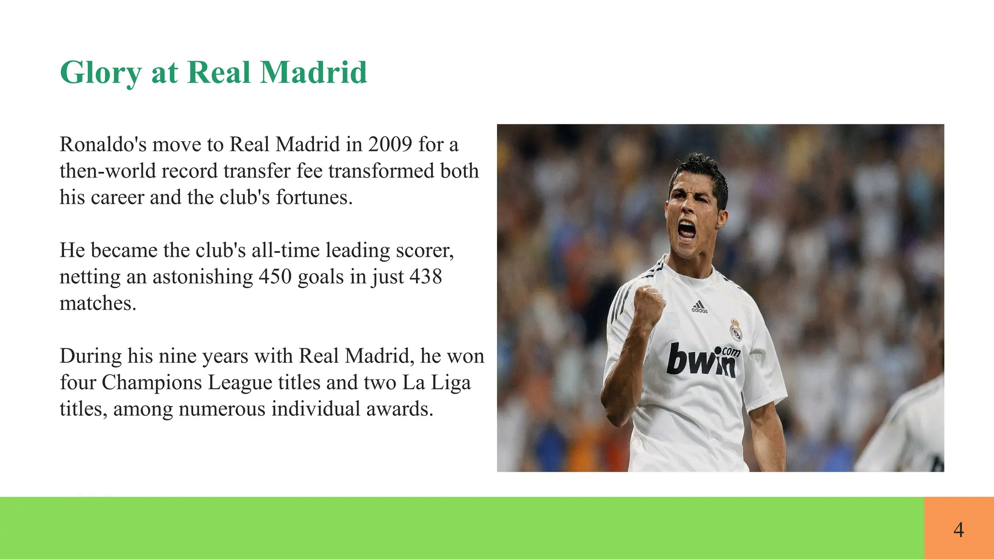 Cristiano Ronaldo the greatest of all time | PPTX